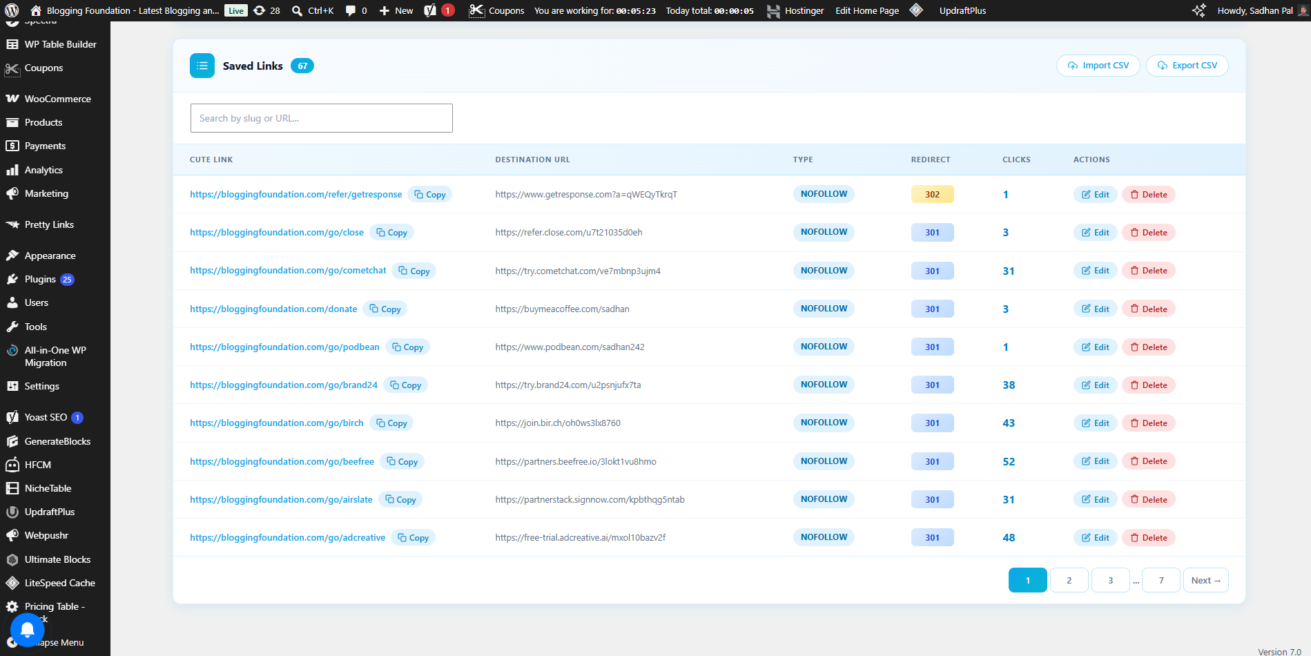 Cute Links - Best Affiliate Link Cloaker WordPress Plugin